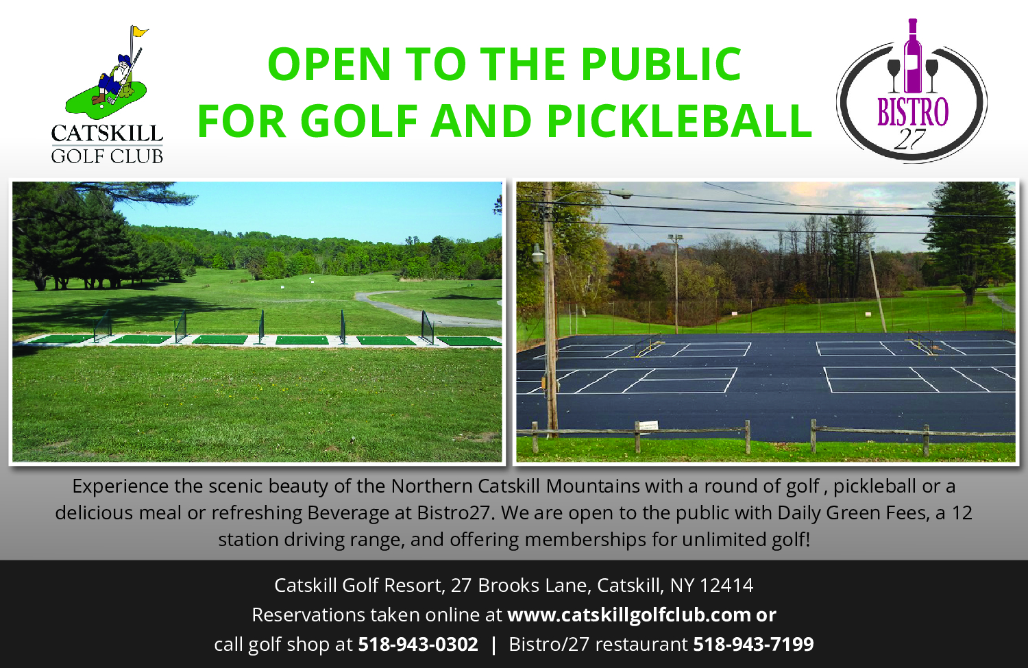 Catskill Golf Resort | Great Northern Catskills of Greene County