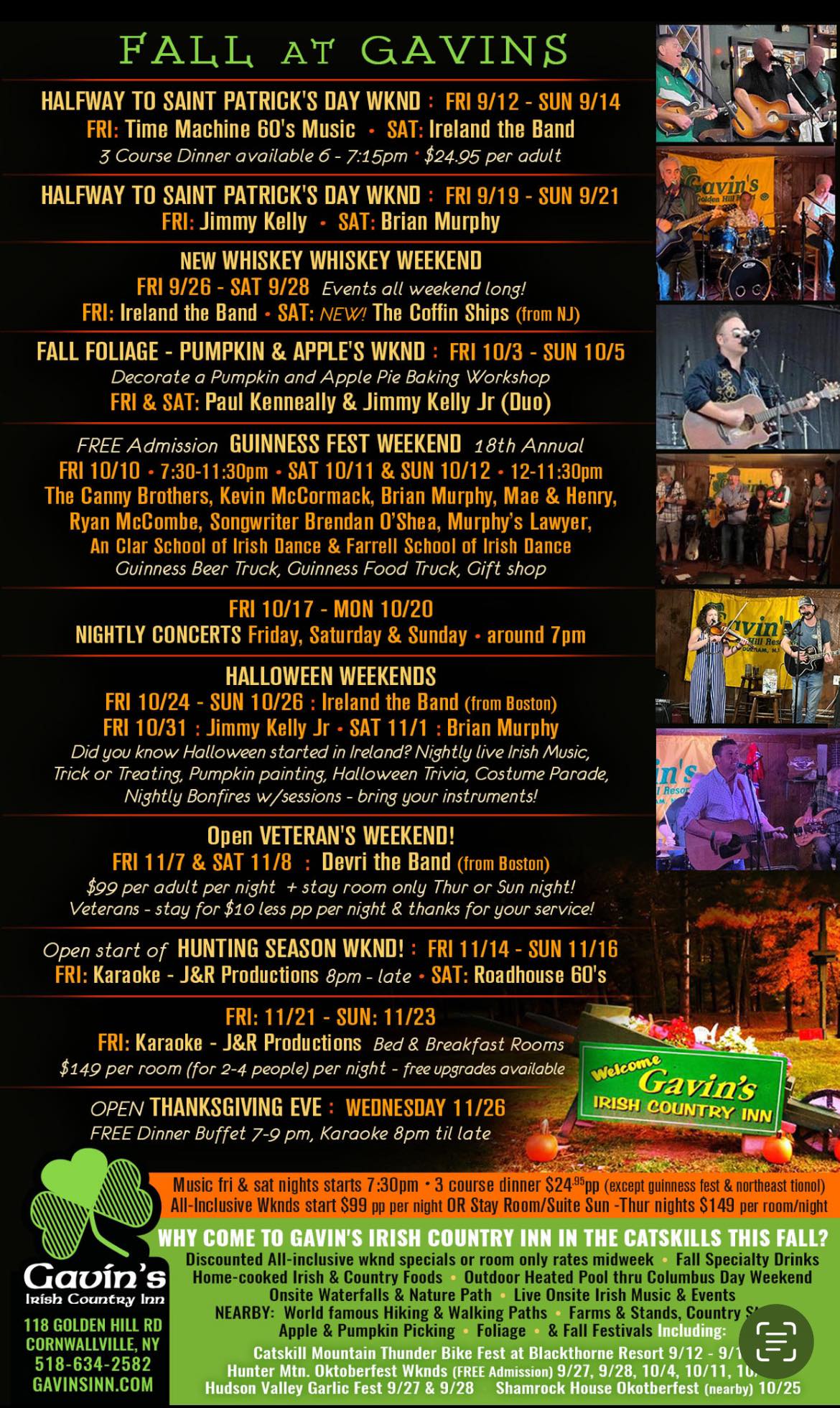 Gavin's Resort & Country Inn | Great Northern Catskills of Greene County